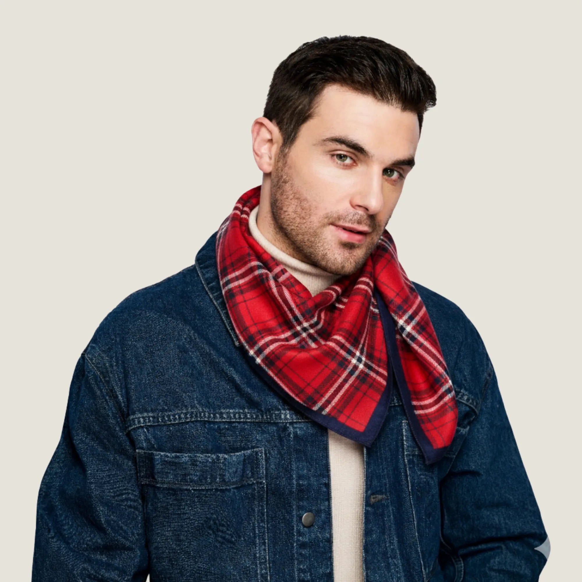 Square Scarves Men 90 x 90 cm – WARAQ INDIA